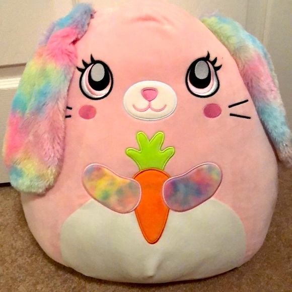 Squishmallows | Toys | Htf Squishmallow Pink Bunny 6 Easter 222 Bnwt ...